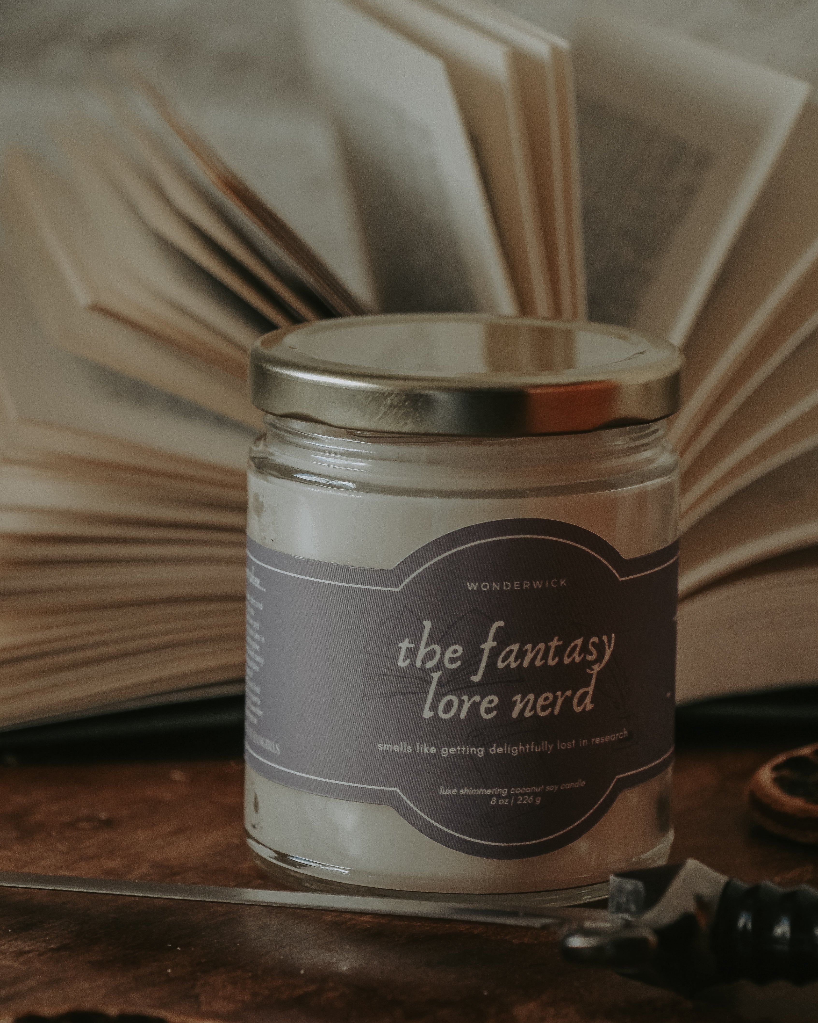 The Fantasy Lore Nerd - Lexi's Candle – Wonderwick
